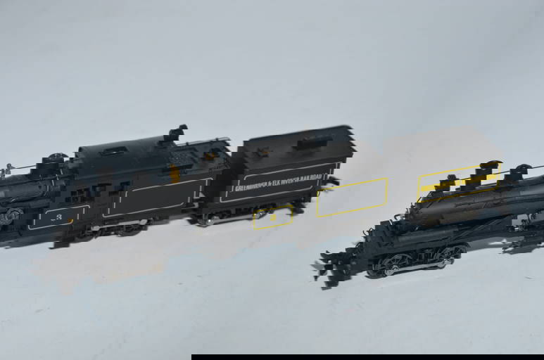 Greenbrier And Elk River Rr 3 Truck Heisler Dc Steam Loco Rivarossi Ho ...