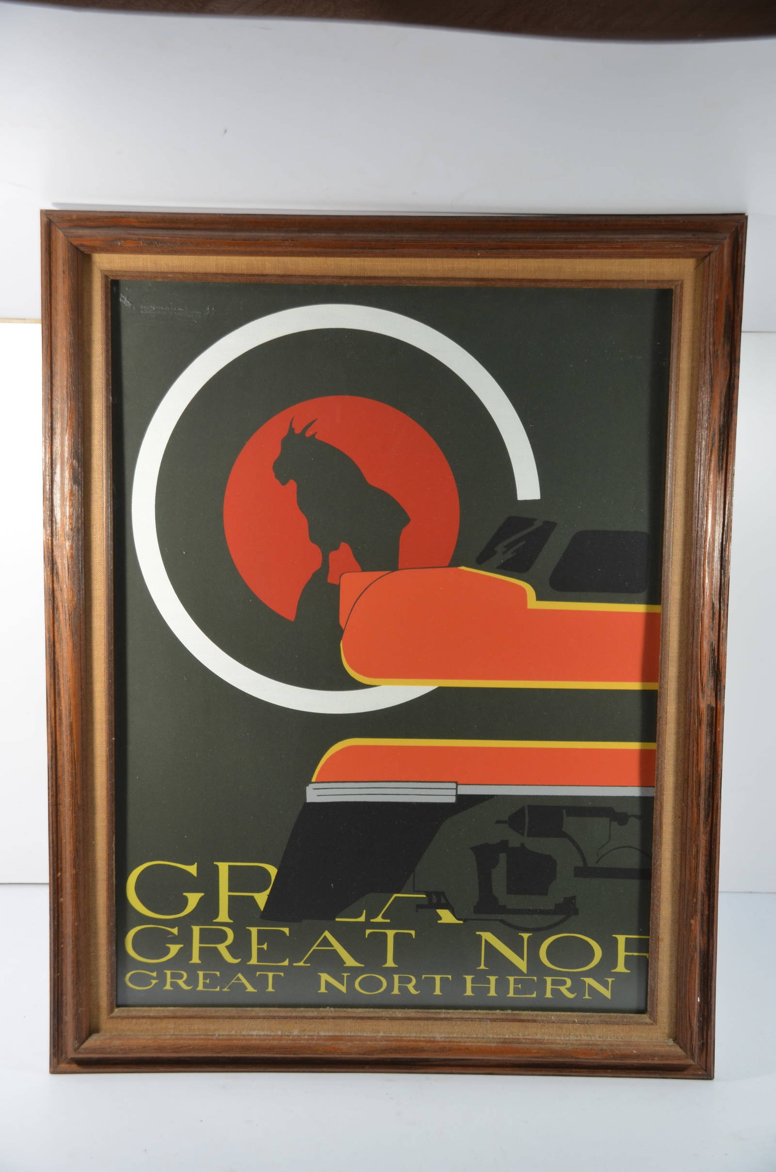 Great Northern Ry Poster With Northern Pacific Drink Coasters Auction