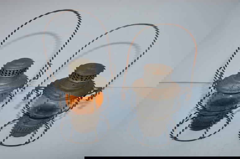 Belt Rr Of Chicago And Chicago And Alton Rr Adlake Kero Lanterns