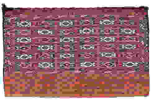 Antique Turkmen Yamut-yamot Somak Chuval, Circa 1890 Auction