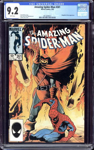 Amazing Spider Man #261 Cgc 9.2 Hobgoblin & Rose Ap