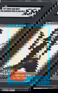 Han Solo Topps 1977 Star Wars Card