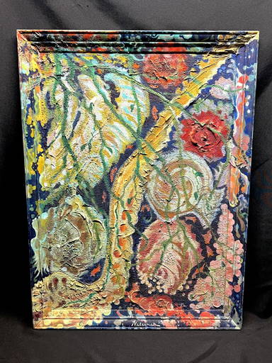Waterman, Alfred (1922 2012) "joy Of Painting", 1995 Signed Impasto Oil ...