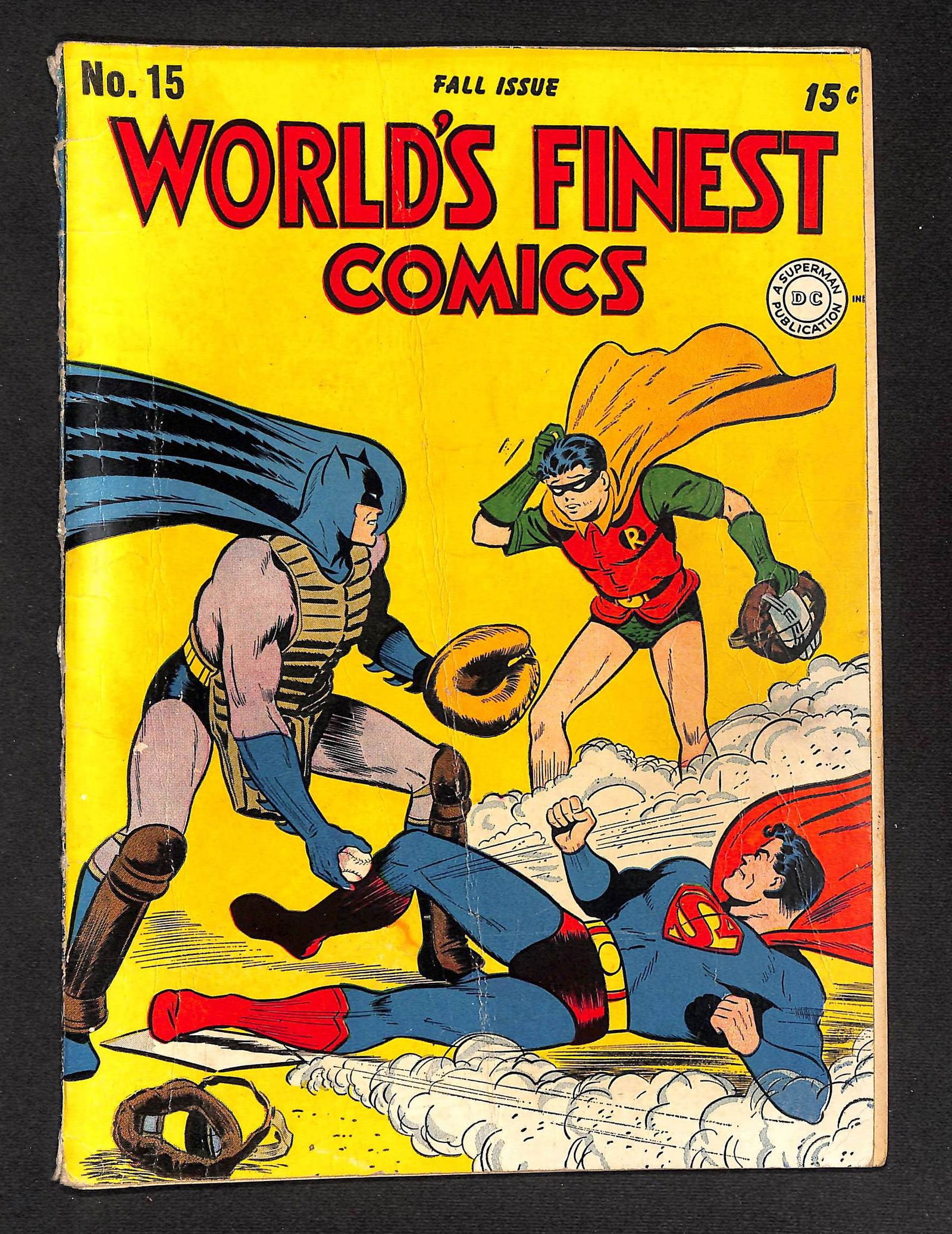 World's Finest Comics #15, Dc, Oct 1944; Jack Schiff, Jerry Siegel ...