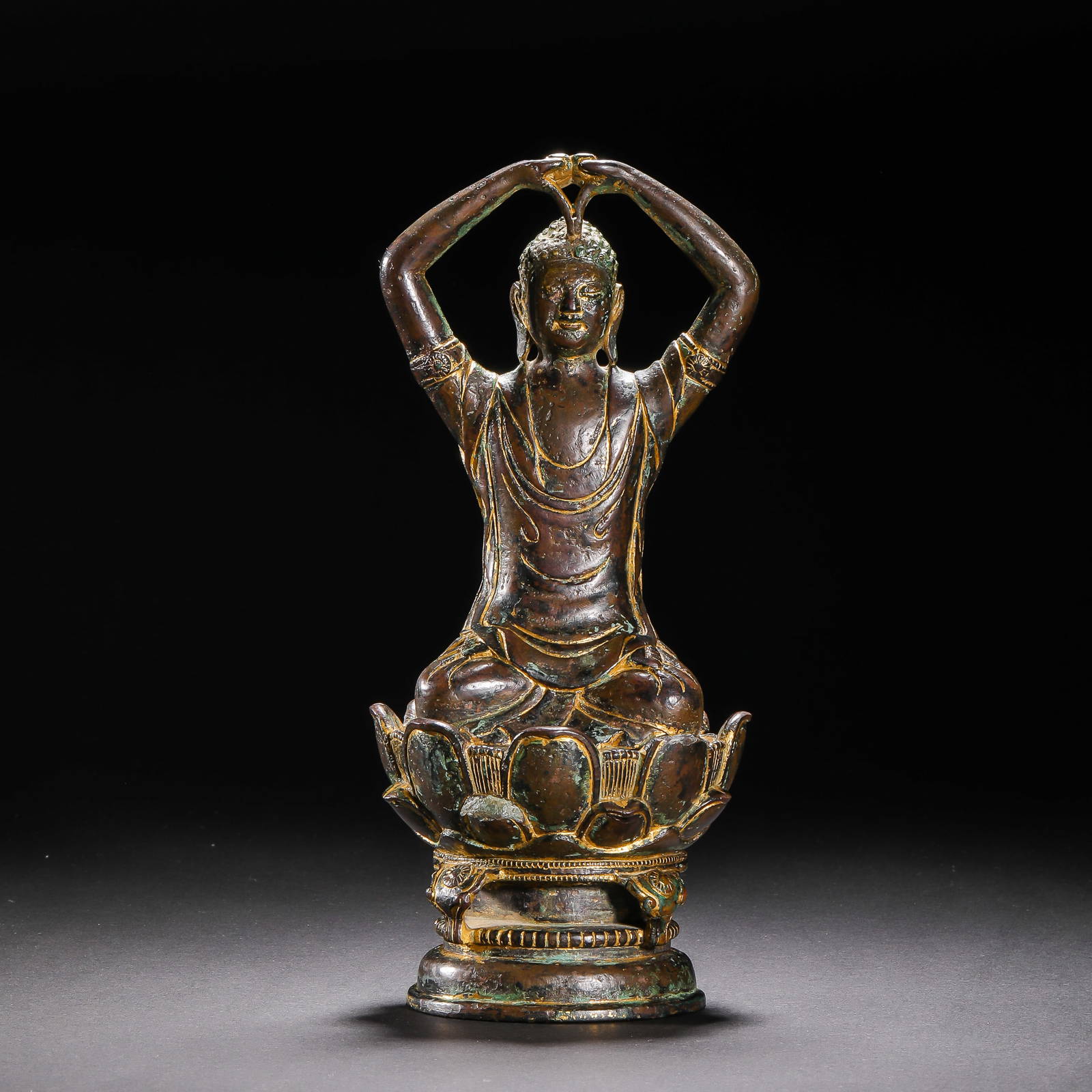 Pre-ming Gilt Buddha Statue Auction