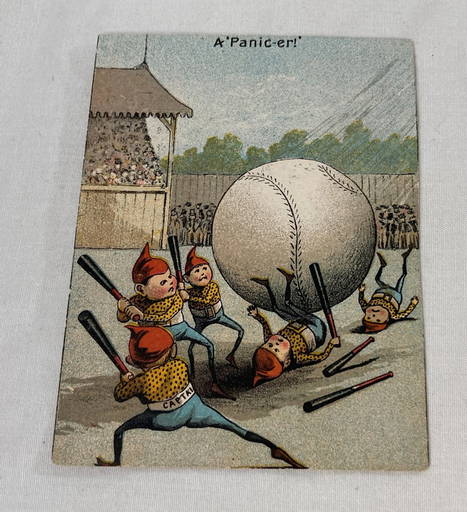 Merchants Fever Ague Malaria Cure Baseball Advertising Trade Card