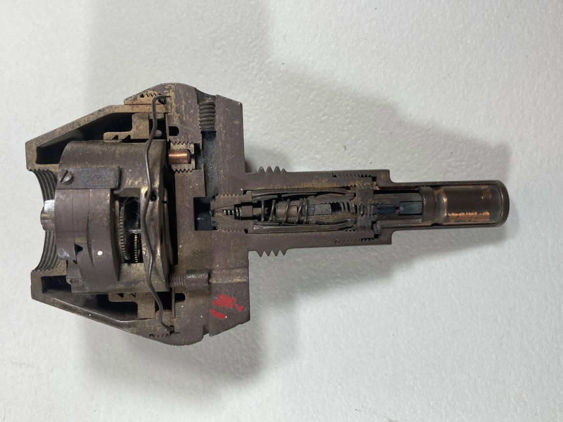 Ww2 Us Military Proximity Fuse Fuze Cutaway Desk Model Auction
