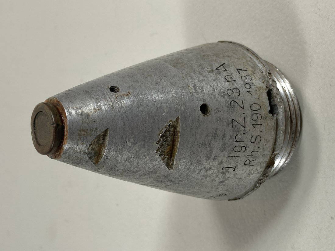 Ww2 German Army 75mm Artillery Fuze Fuse 1937 Auction