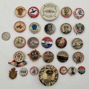 Vintage Military Buttons