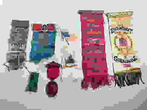 Lot 5 Civil War Grand Army Of The Republic Gar Medals Pins Ribbons ...