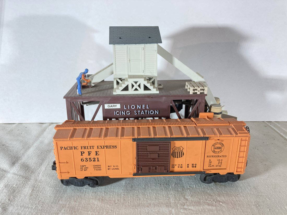 Lionel Electric Trains Accessory Operating Ice Depot Icing Station Auction