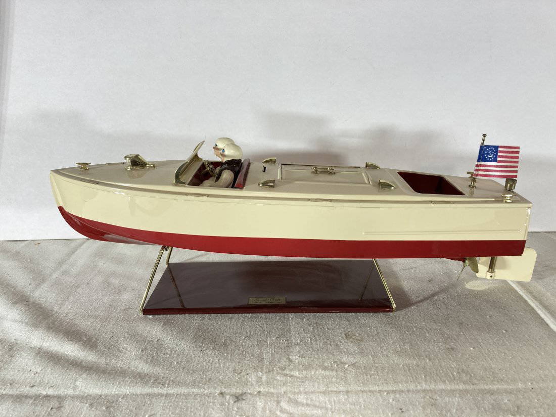 Vintage Lionel Electric Trains Lionel-craft Wind-up Speed Boat Auction
