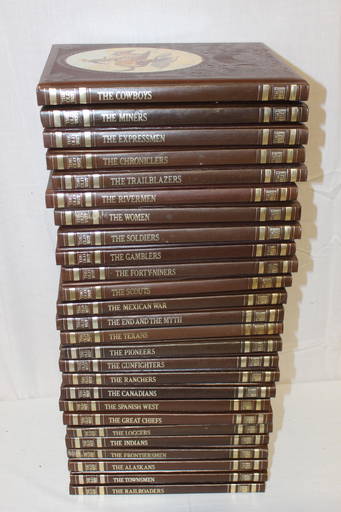 Complete Set Of The Old West Time Life Books