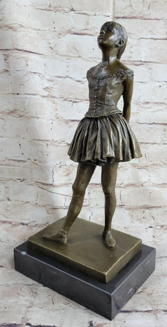 Bronze Figure Teenager Girl Dancer Reproduction