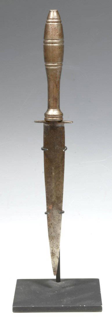 Medieval Style Iron Dagger, Possibly 16th Century Auction