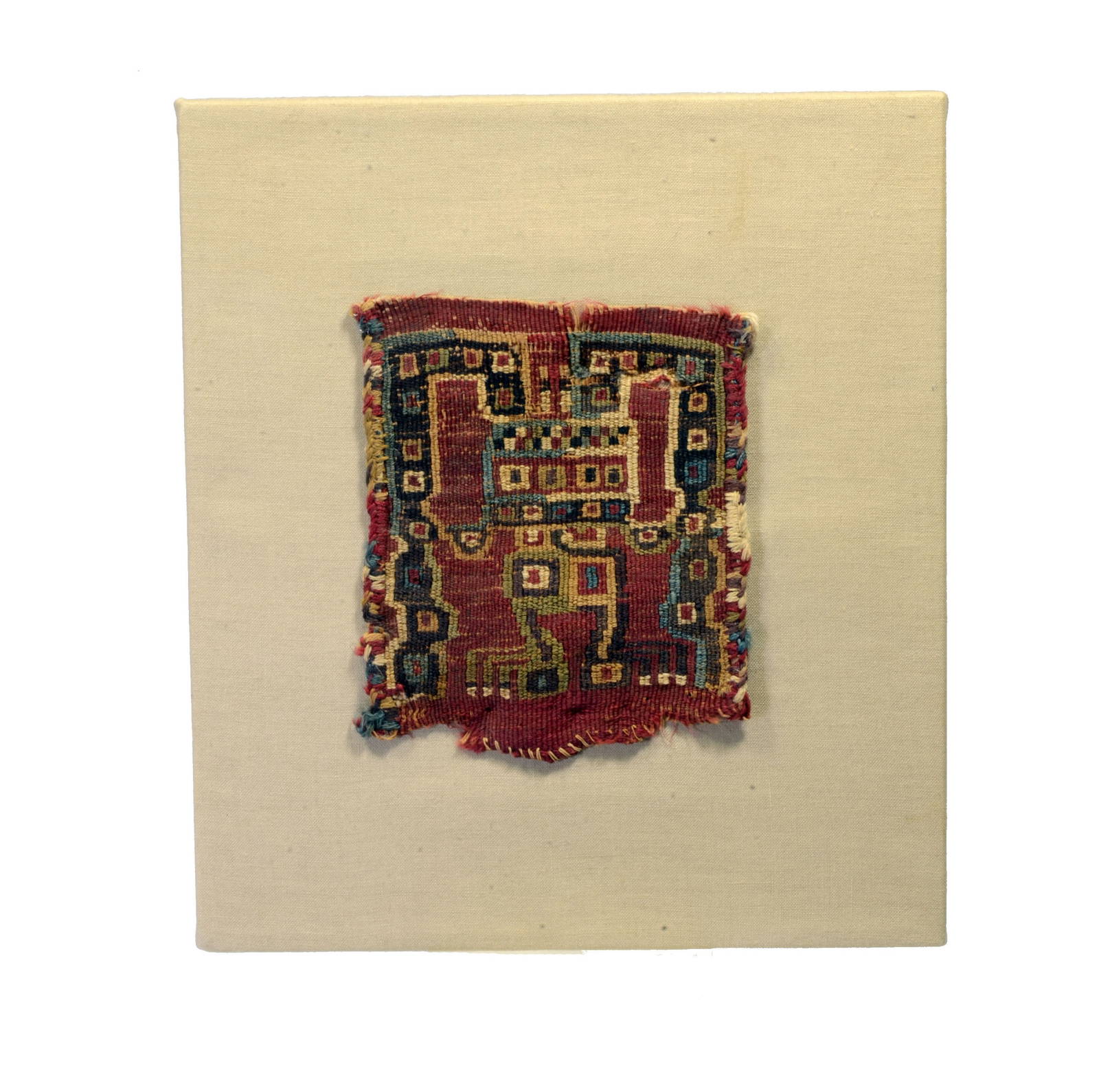 Huari Or Wari Figural Textile Panel Auction