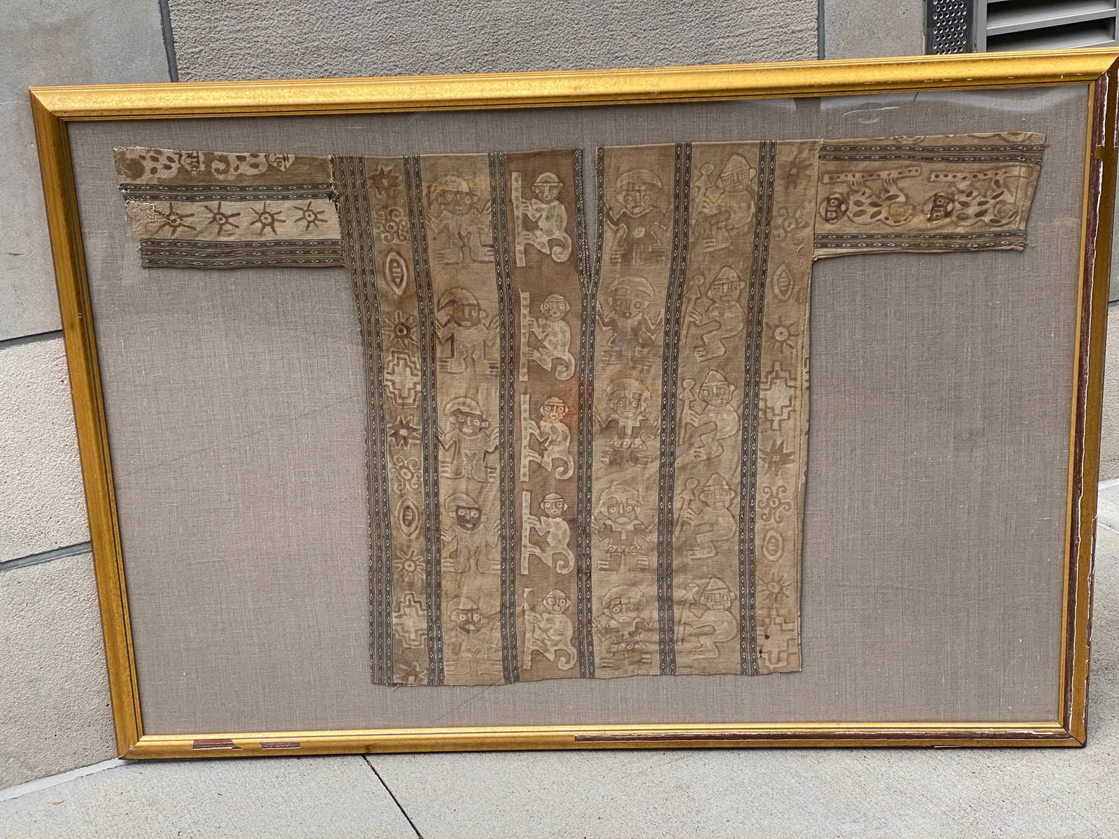 Rare Chancay Textile Sleeved Tunic Auction