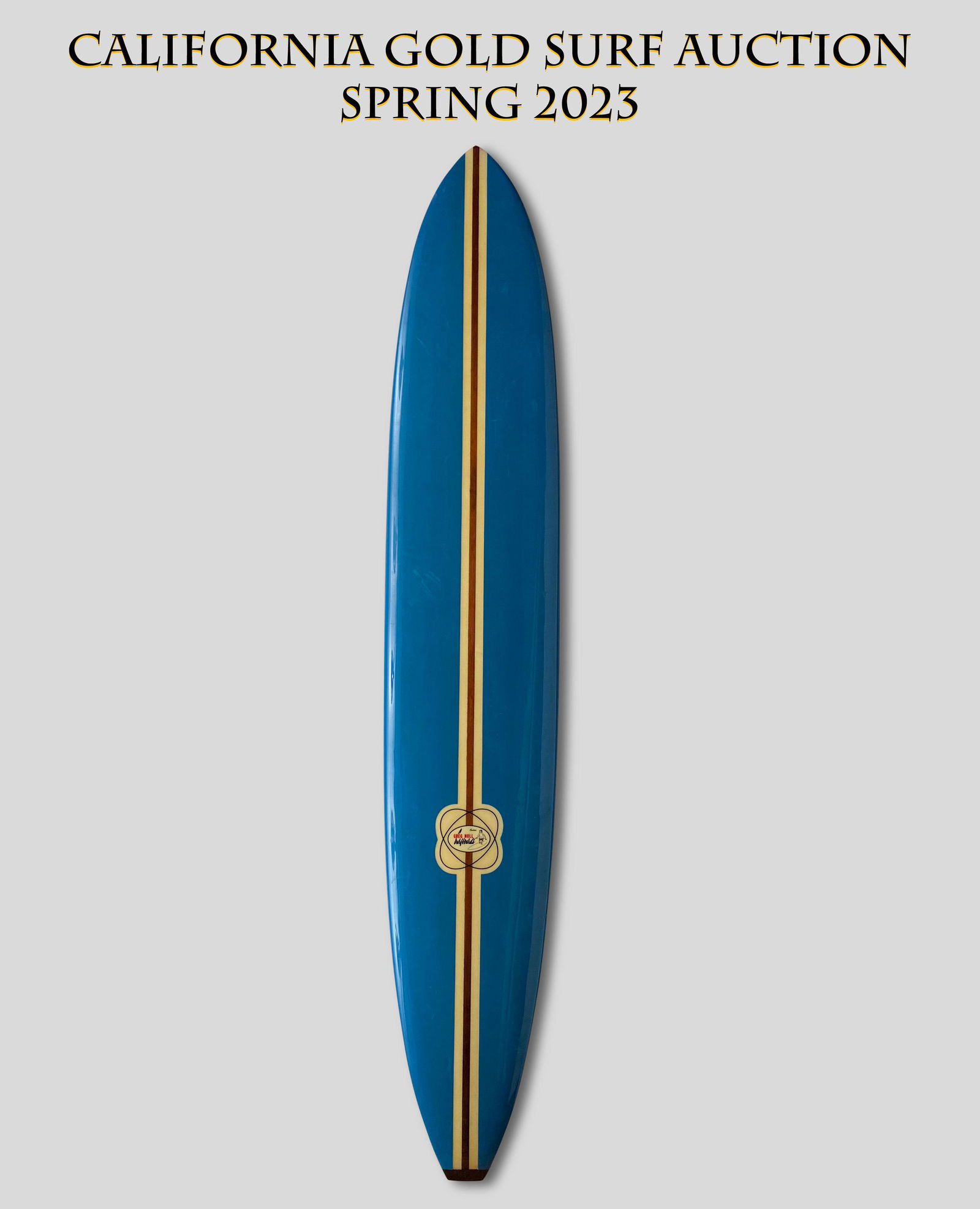 1962 Greg Noll Surfboards Waimea Bay Elephant Gun