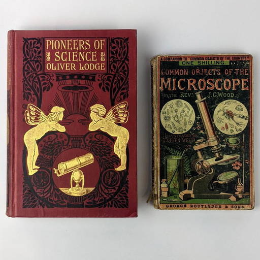 [science] J. C. Wood: Common Objects Of The Microscope + Oliver Lodge ...