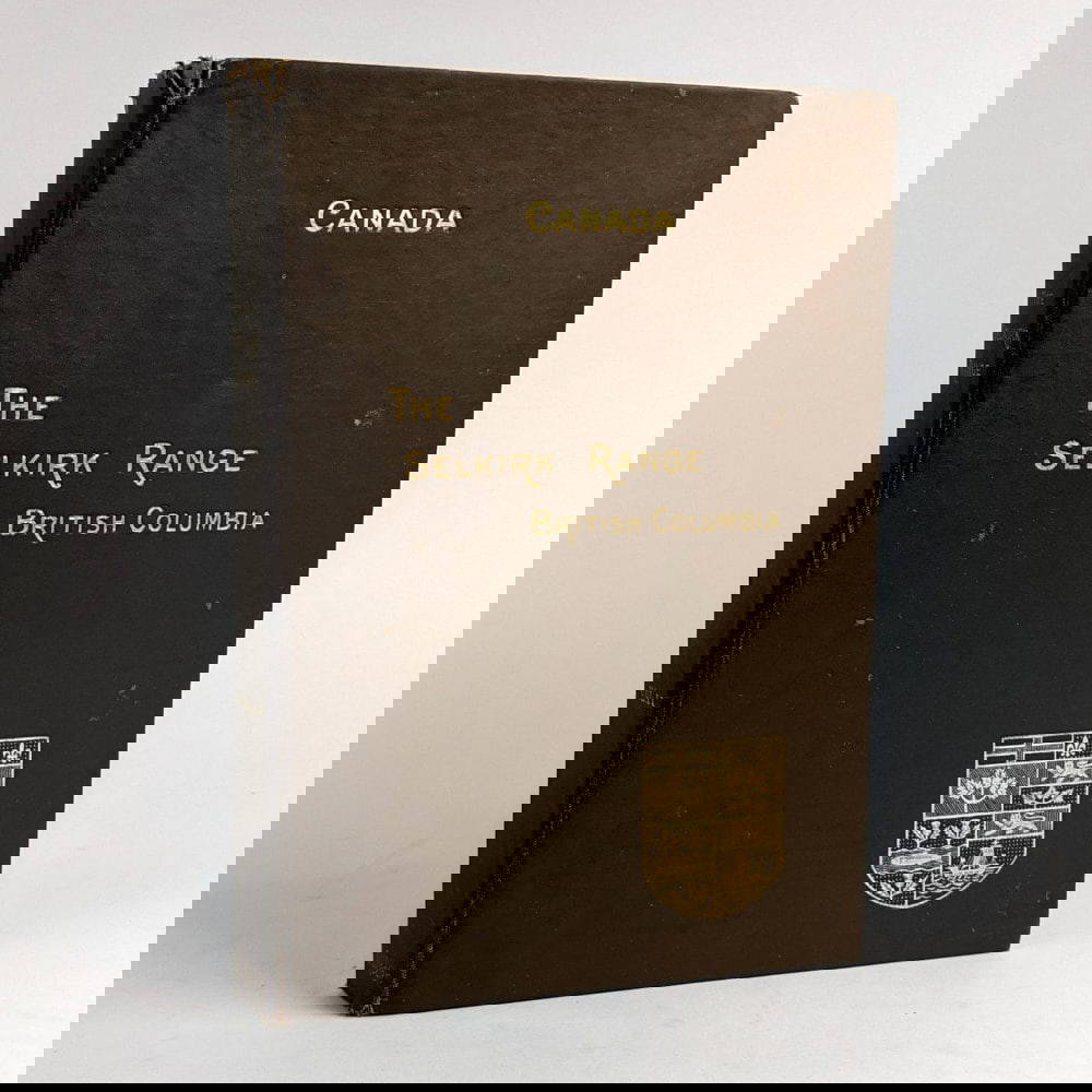 [maps, Canada] A. O. Wheeler: The Selkirk Range, British Columbia Auction