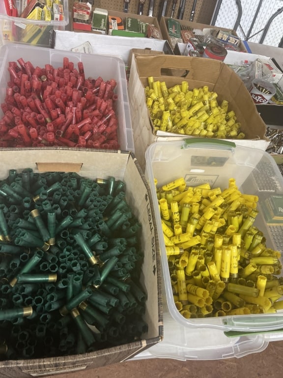 4 Boxes Of Reloading Shot Gun Shells