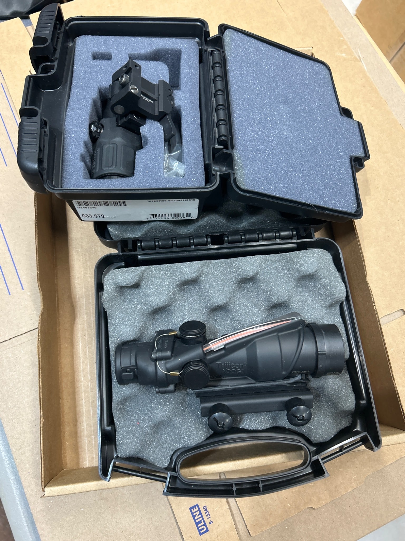 Trijicon Acog Scope And Eotech Magnifier Set - Jul 26, 2025 | Sunrise ...