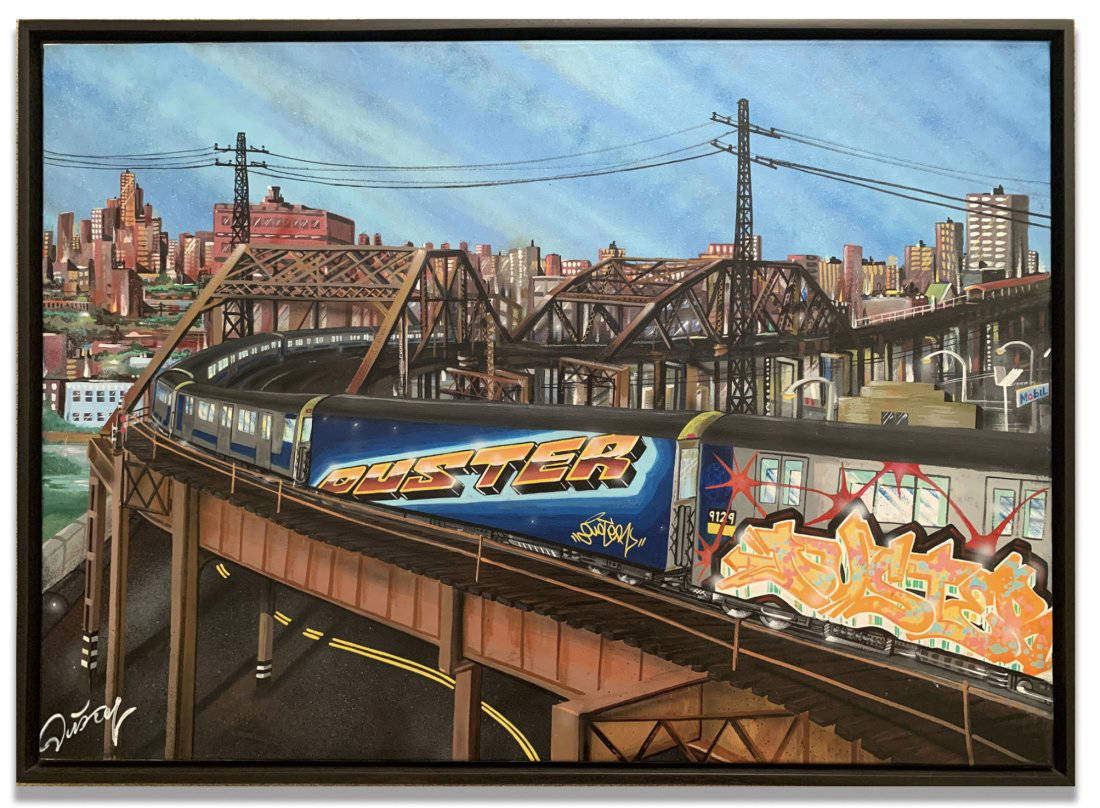 Duster -"untitled" Painting . Urban Art, Graffiti, Street Art Auction