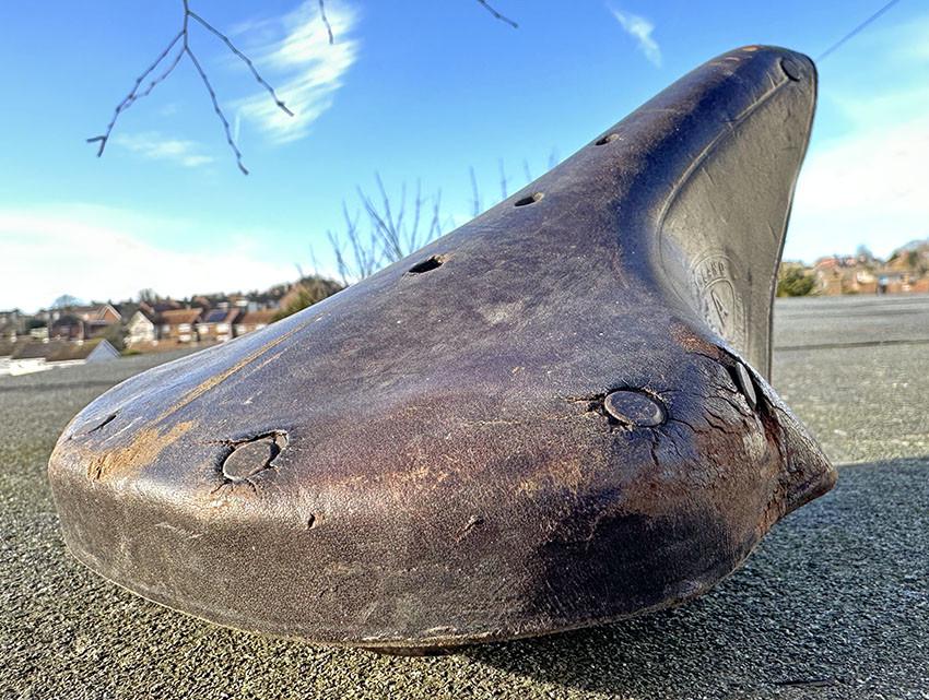 Original Bsa Saddle For Bsa Airborne Paratrooper Bicycle