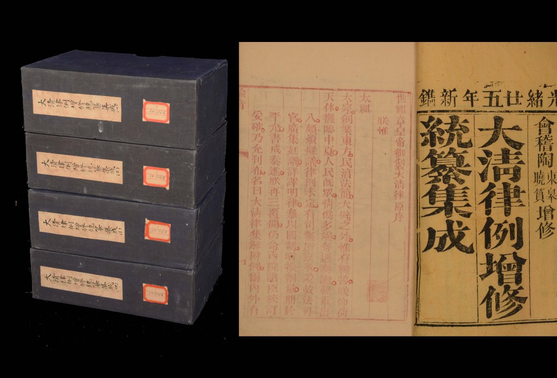 Additions And Amendments To The Laws And Regulations Of The Qing Dynasty