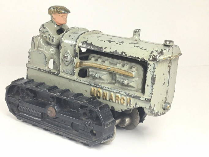 Hubley Monarch Bulldozer Cast Iron Toy Hubley Monarch Bulldozer ...