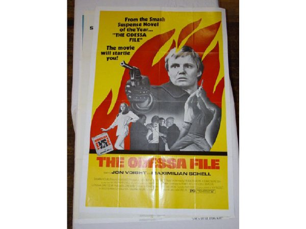 5 1 Sheet Movie Posters The Odessa File