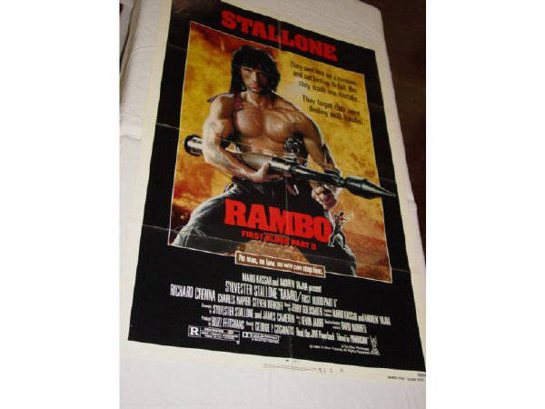 Rambo First Blood Part Ii One Sheet Movie Poster