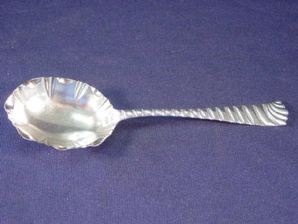 152: Wm. Rogers "San Diego" Silverplated Berry Spoon