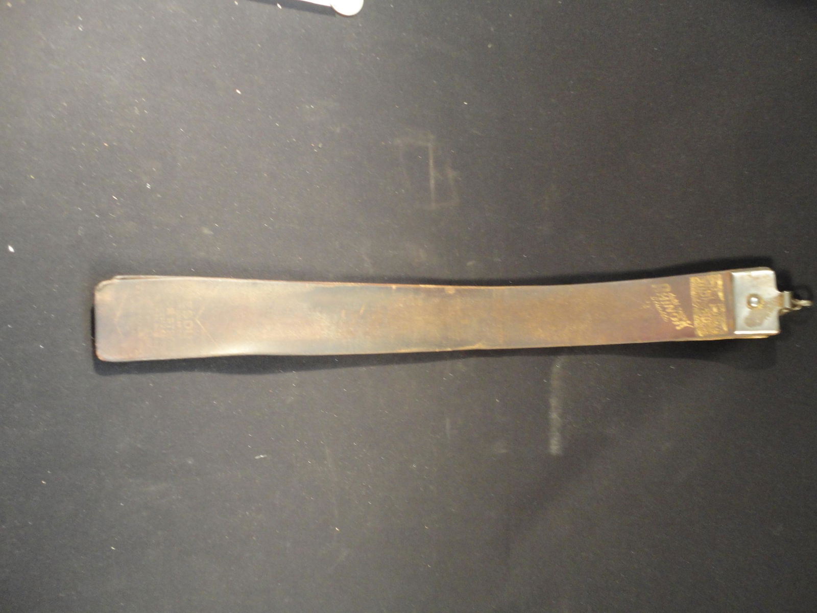 Antique Dubl Duck Rhino K Straight Razor Leather Strop 3 Piece