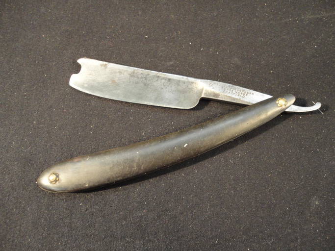 Antique Marshes & Shepherd Pond Works Sheffield Straight Razor Blade ...