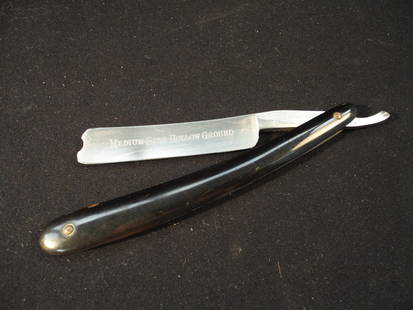 Antique Wade & Butcher Sheffield Medium Size Hollow Ground Barbers ...