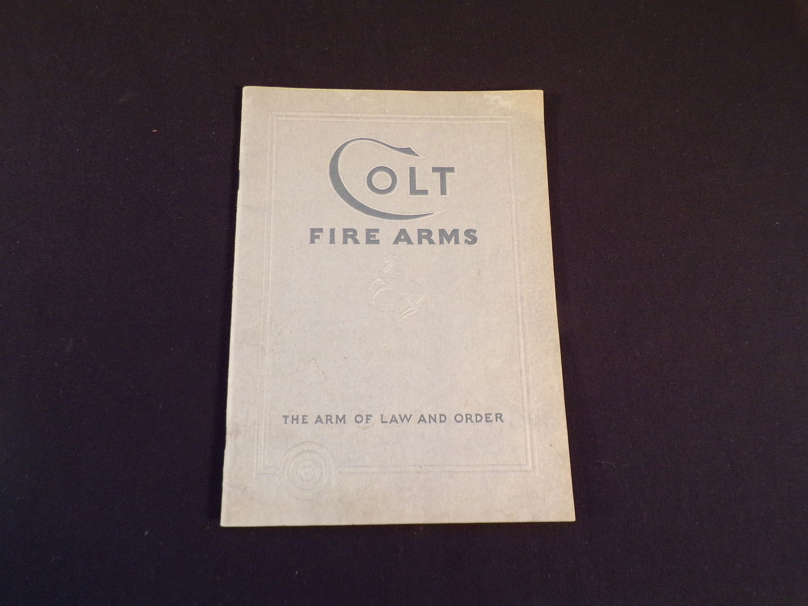 Antique October 1933 Colt Firearms Revolvers And Automatic Pistols ...