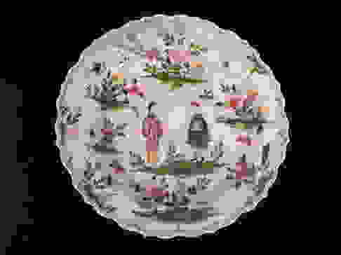 Vintage Plateelbakkerij Zenith Gouda Dutch Polychroom Holland 15 1/2 ...