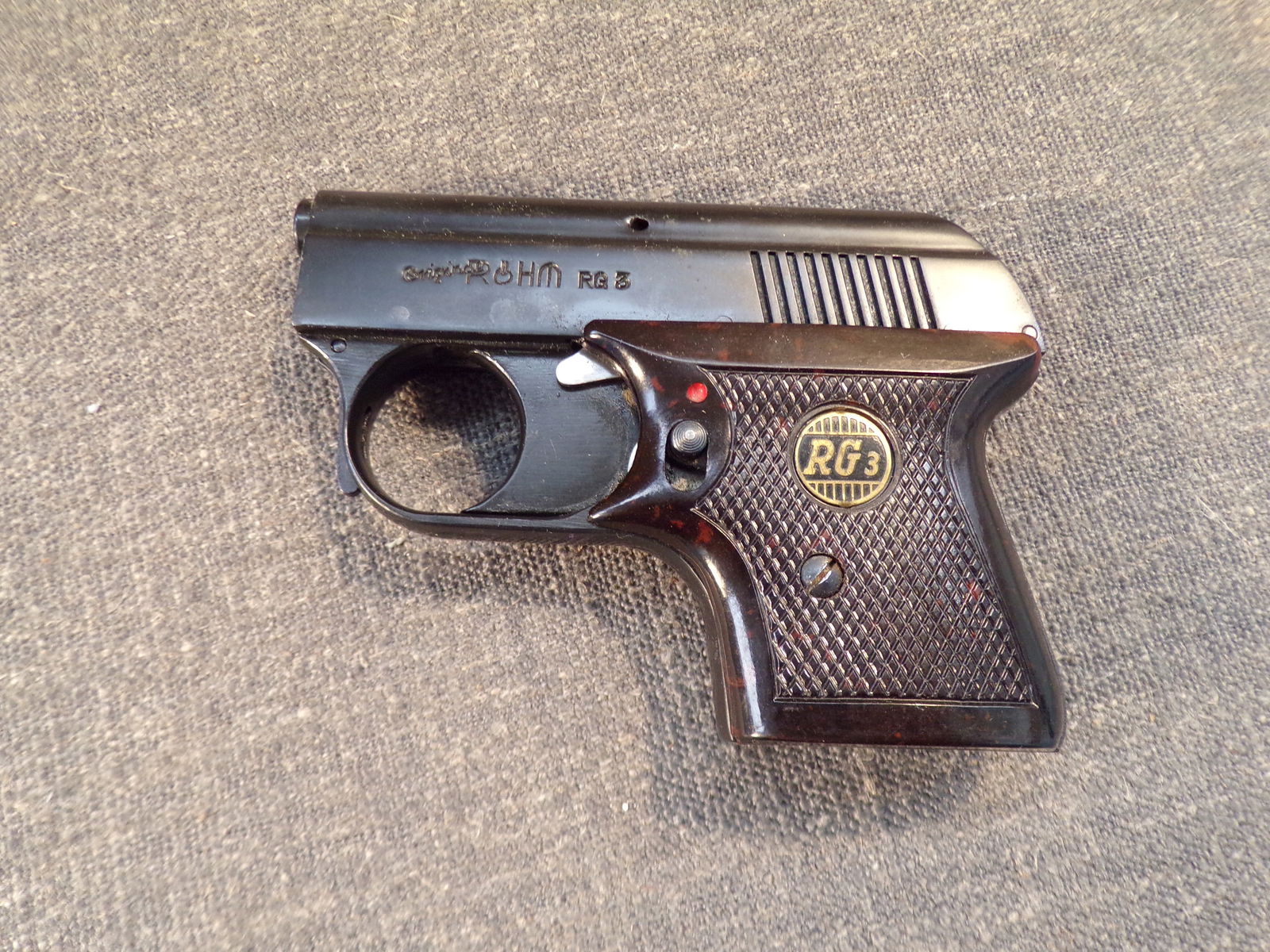Vintage Rohm Rg3 Blank Starter Pistol. Auction