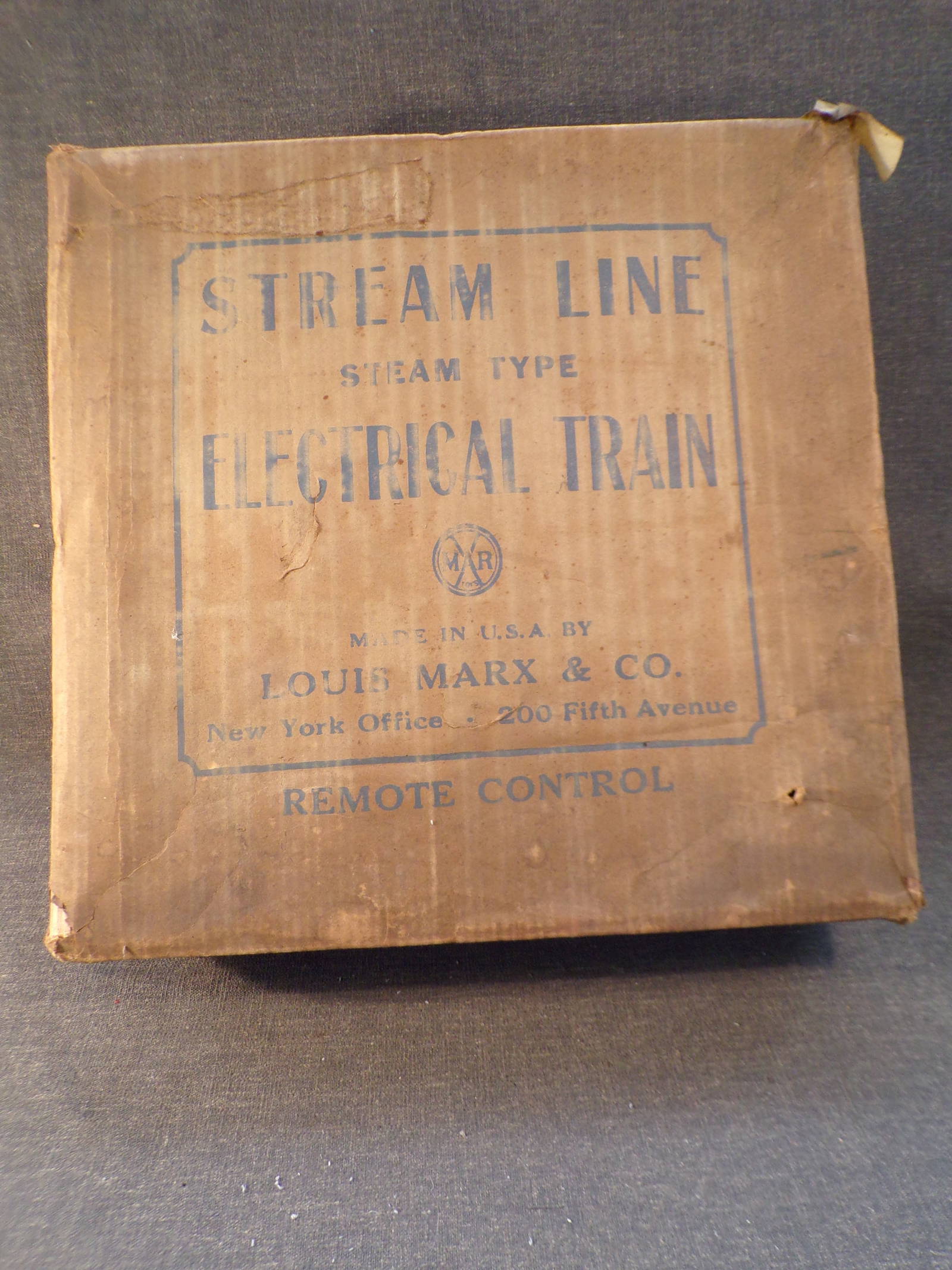 Rare Wards Boxed Pre-war Louis Marx Train Set #5029 In Original Box ...