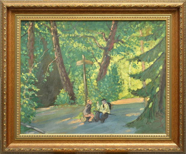 Scenography For The Play "forest"