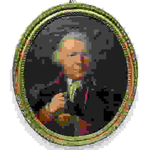 Portrait Painting "joseph Samuel Bourgeois" Auction