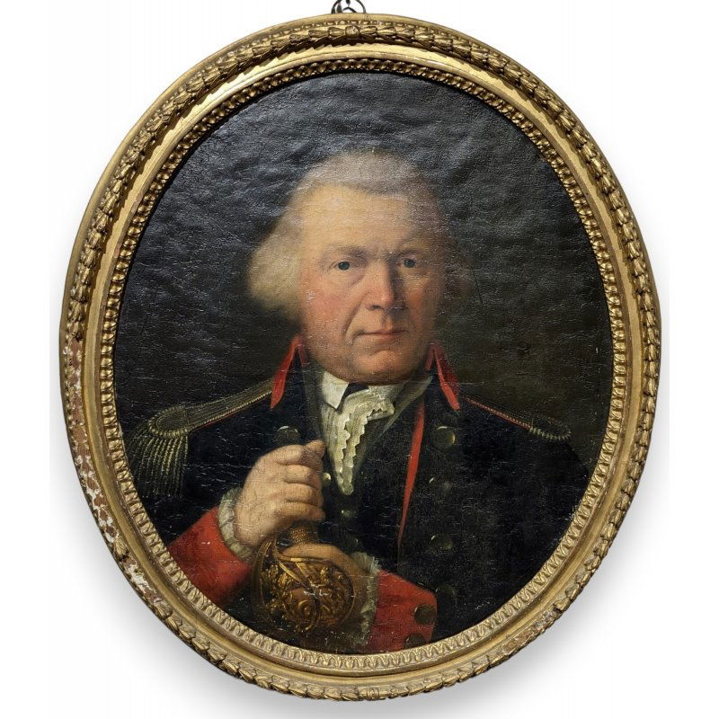 Portrait Painting "joseph Samuel Bourgeois" Auction