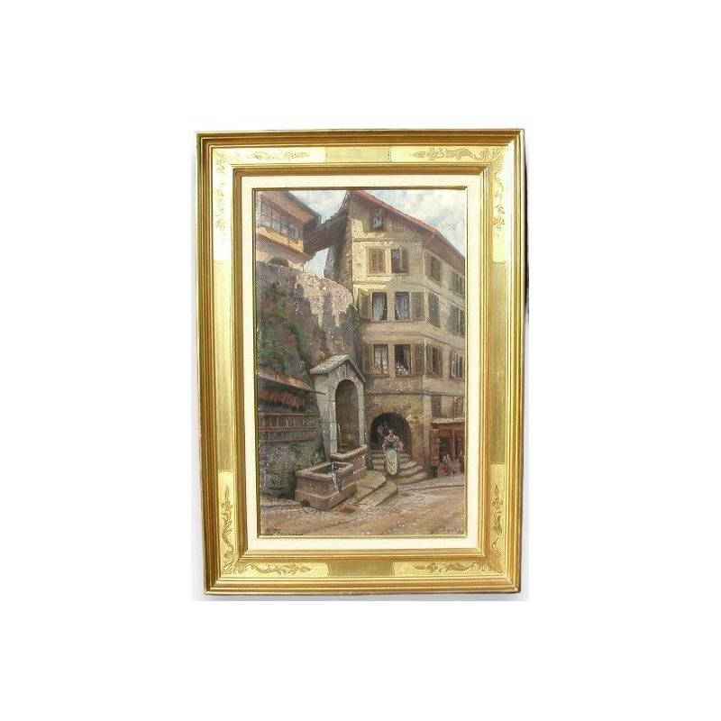 Geneva Painting Signed E. Jeanmaire Auction