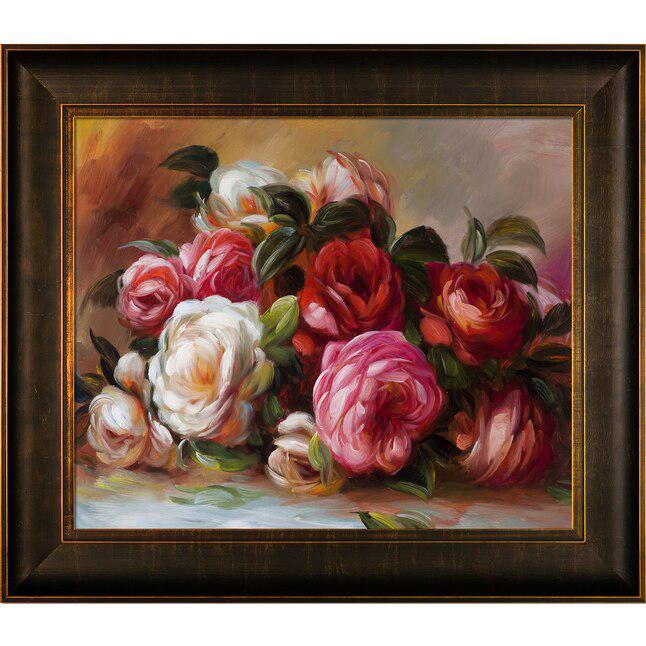 Pierre-auguste Renoir "discarded Roses" Painting Auction