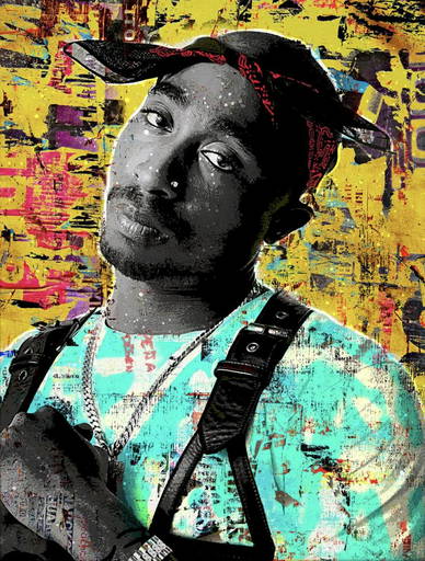 Tupac Shakur Canvas Print