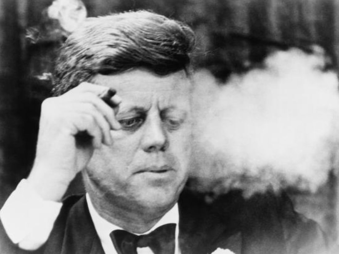 John F Kennedy "cigar, 1963" Photo Print Auction