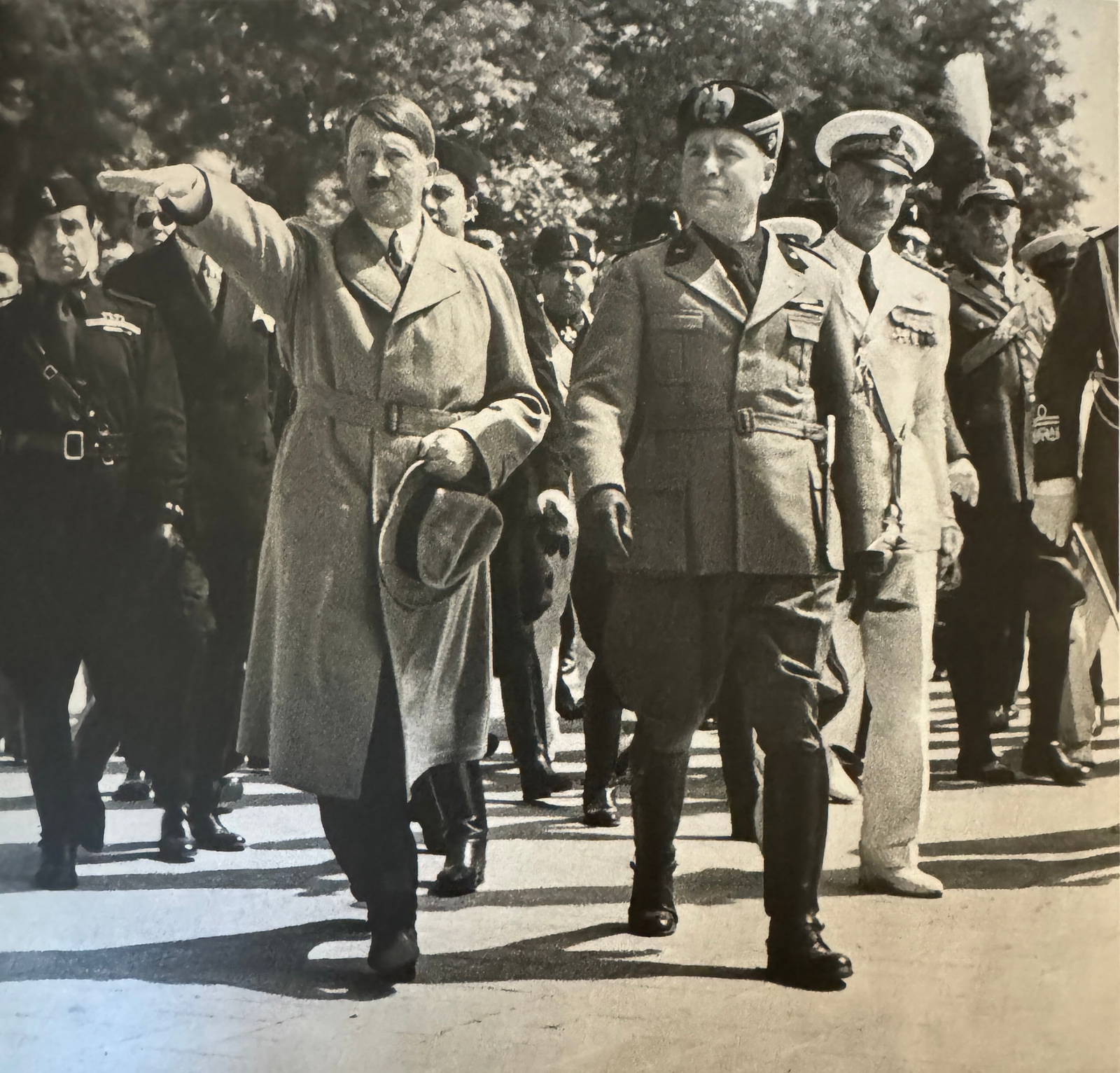 Alfred Eisenstaedt "adolf Hitler And Benito Mussolini, Venice, 1934 ...