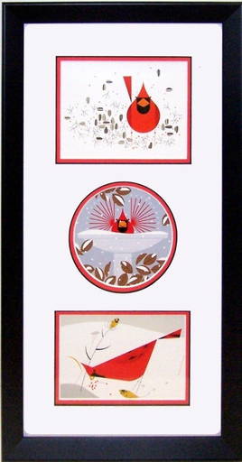 Charley Harper "cardinal" Print