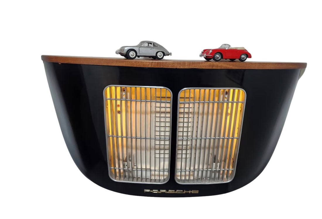 Porsche 356 Man Cave Engine Lid Wall Display Auction